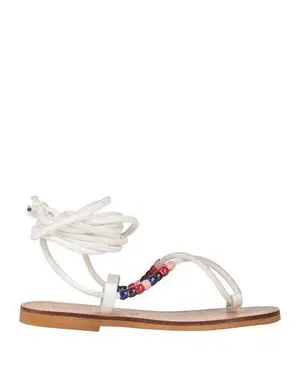 CHATULLE Leather Thong Sandals