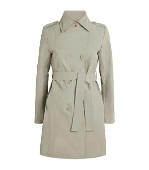Max & Co. Cotton-blend Trench Coat - Grey