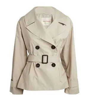 Max Mara Cropped Trench Coat