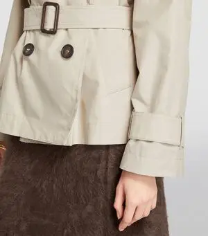 Max Mara Cropped Trench Coat