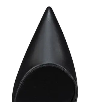 CHRISTIAN LOUBOUTIN Apostropha Leather Slingback Pumps 80