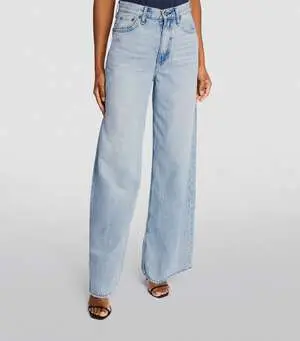 Rag & Bone Sofie Wide-leg Jeans - Blue