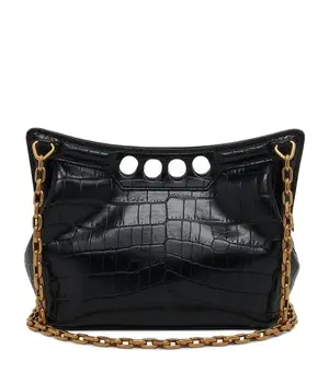 Alexander McQueen Leather The Peak Shoulder Bag