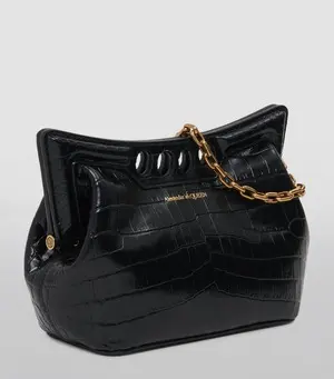 Alexander McQueen Leather The Peak Shoulder Bag