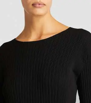 Issey Miyake Hatching Pleats Midi Dress