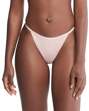 Calvin Klein Ideal Micro Low Rise String Thong Subdued