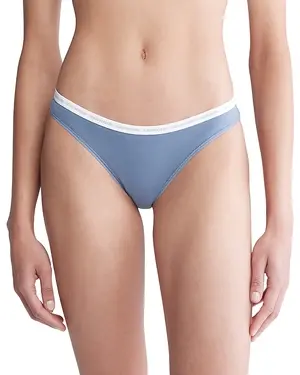 Calvin Klein Modern Logo Bikini Blue Performance