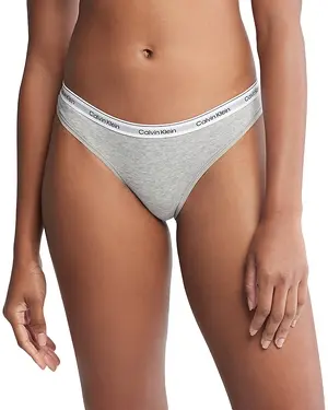 Calvin Klein Modern Logo Bikini - Gray Heather