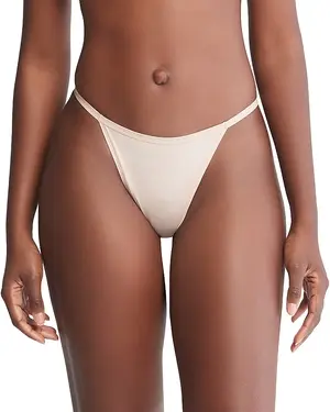 Calvin Klein Ideal Micro String Bikini Subdued