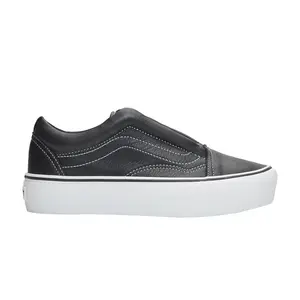 VANS Karl Lagerfeld X Old Skool Laceless Platform Sneakers - Black