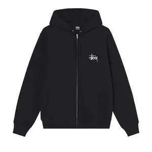 StÜssy Basic Zip Hood - Black