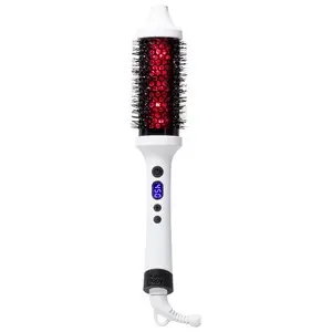 BONDIBOOST Infrared Heated Thermal Hot Round Brush - One-color