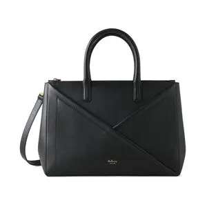 Mulberry Mulberry M Zipped Top Handle Bag Black