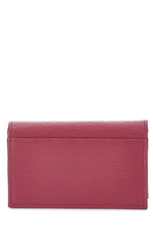 Prada Vitello Move Compact Wallet - Pink