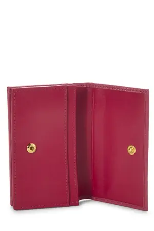 Prada Vitello Move Compact Wallet - Pink