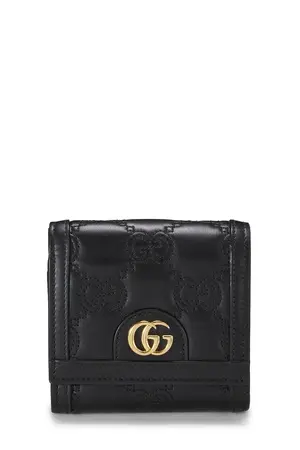 Gucci Gg Marmont Compact Wallet - Black