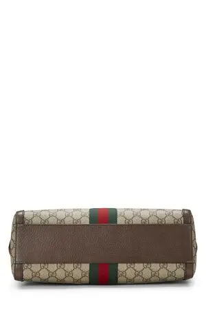 Gucci Gg Supreme Ophidia Handle Bag