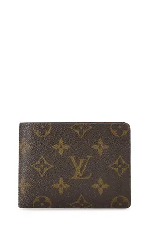 LOUIS VUITTON Monogram Canvas Multiple Wallet - Brown