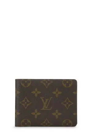 LOUIS VUITTON Monogram Canvas Multiple Wallet - Brown