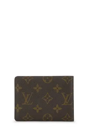 LOUIS VUITTON Monogram Canvas Multiple Wallet - Brown