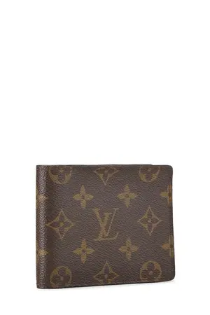 LOUIS VUITTON Monogram Canvas Multiple Wallet - Brown