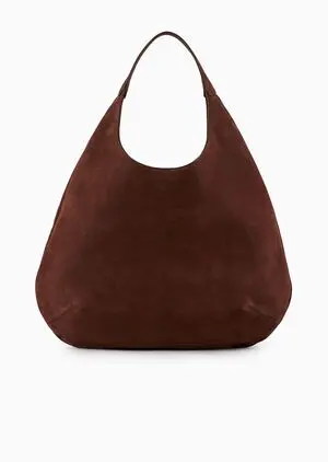 Giorgio Armani Suede Hobo Bag
