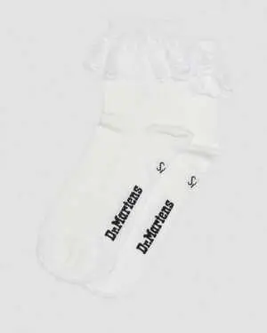 Dr. Martens Frill Organic Cotton Socks - White