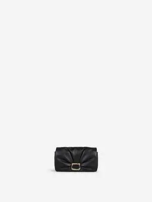 ROGER VIVIER ROGER VIVIER Viv Choc Clutch Bag - Black
