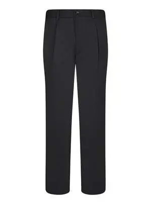 Comme Des Garçons Straight-Leg Trousers - Black