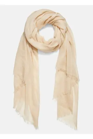 Vince Lightweight Cashmere Scarf Natural