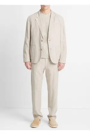 Vince Relaxed Hemp Blazer