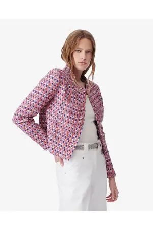 IRO PARIS Mopa Multicolored Tweed Jacket