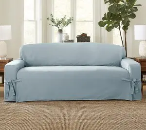 SURE FIT Surefit Woven Relaxed Furniture Slipcover Sofa - One-color