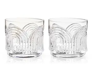 VISKI Beau Lowball Tumblers, Set Of 2 - One-color