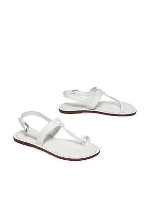 Bernardo Maverick Toe-ring Sandals - White