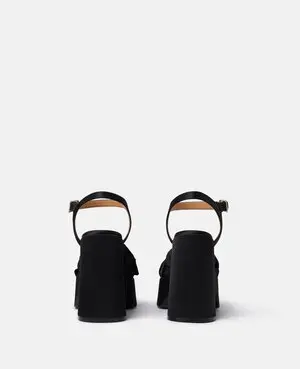 Stella McCartney Skyla Buckle Platform Sandals