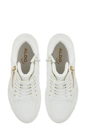 Aldo Ereliclya Wedge Sneakers - White