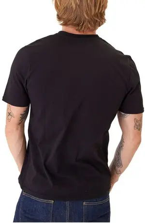 THREADS 4 THOUGHT Chester Classic Short Sleeve Henley - Black