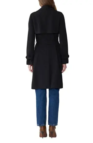 Soia & Kyo Olivia Trench Coat - Black
