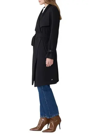 Soia & Kyo Olivia Trench Coat - Black