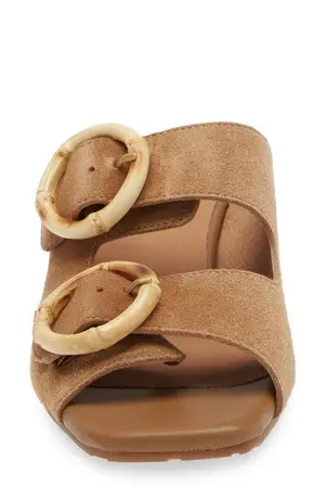 CHOCOLAT BLU Eliza Sandal - Camel Suede