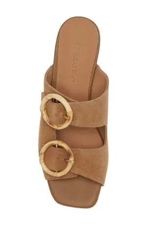 CHOCOLAT BLU Eliza Sandal - Camel Suede