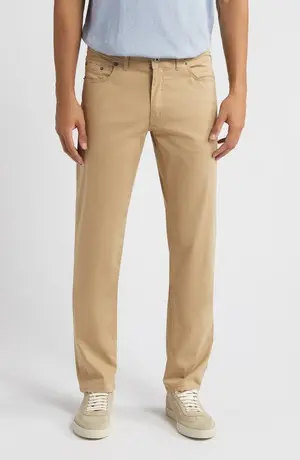 BRAX Cooper Fancy Regular Fit Five-Pocket Pants Beige