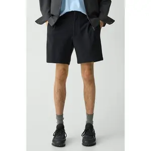 Theory Curtis Slim Fit Drawstring Shorts - Blk