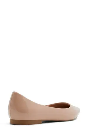 Aldo Stessy Pointed Toe Flat - Bone