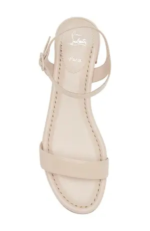 CHRISTIAN LOUBOUTIN Sweet Jane Sandal - Leche