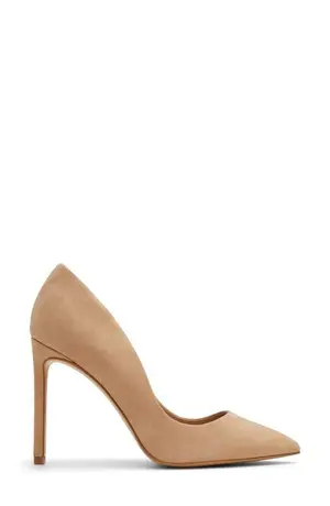 Aldo Lala Pointed Toe Pump - Beige