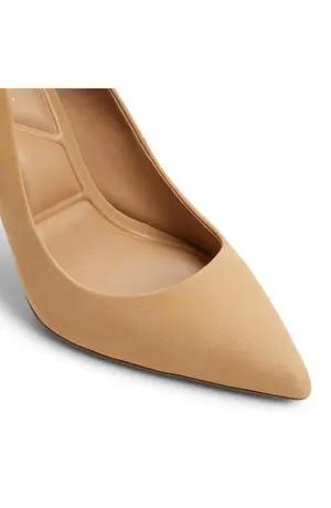 Aldo Lala Pointed Toe Pump - Beige