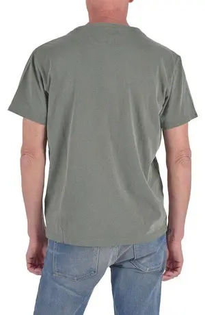 HIROSHI KATO The Stamp T-shirt - Pigment Military Green