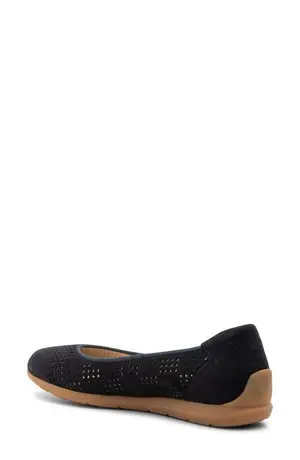 ARA Ballet Flat - Navy